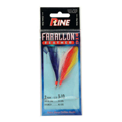 P-Line Farallon Feather Rock Cod Rigs – Coyote Bait & Tackle