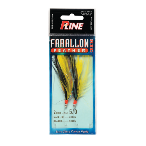 P-Line Farallon Feather Rock Cod Rigs – Coyote Bait & Tackle